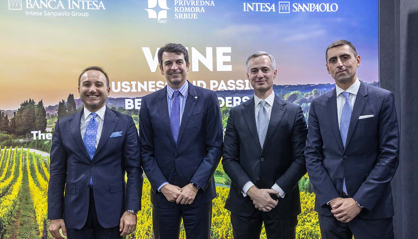 Banca Intesa na međunarodnom sajmu vina „Wine Vision by Open Balkan ...